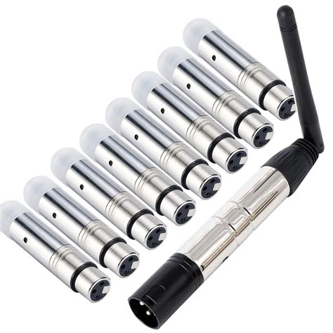 ⭐wireless Dmx 512 System 2 4g Receiver Transmitter Led Dmx512 Dmx Dfi Dj Lighting Dmx Controller