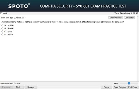 New Comptia Security Sy0 601 Practice Test And Exam