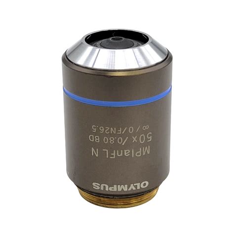 Olympus Microscope Objective Mplanfl N 50x Bd Microscope Marketplace