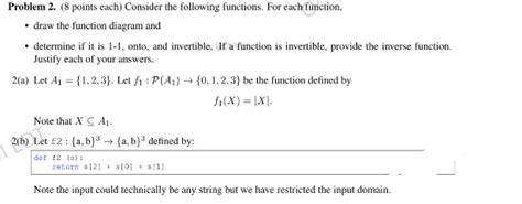 solved problem 2 8 points each consider the following