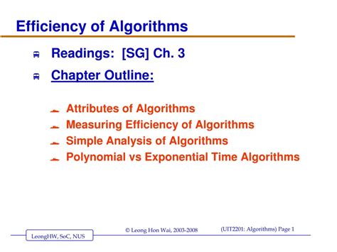 Ppt Efficiency Of Algorithms Powerpoint Presentation Free Download