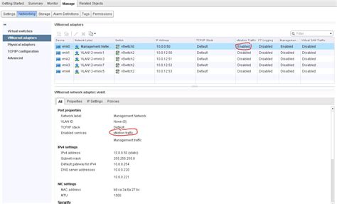 vmware esxi trouble enabling vmotion server fault