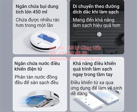 Robot H T B I Lau Nh Mi Vacuum And Mop C Ng Ty Xiaomi L O Cai