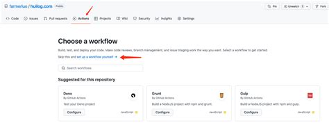 Hugo自动部署到ftp Server