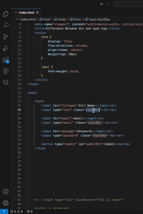 Difference Between Class And Id Codingwithbhemu Coding Html5 Css Programming Html