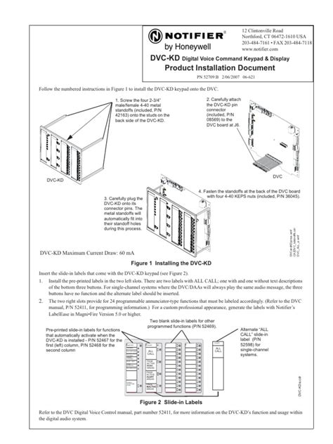 Dvc Kd Installation Manual Pdf Manufactured Goods Telecommunications