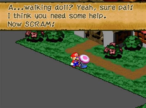 Supper Mario Broth In Super Mario Rpg There Is A Female Toad Npc In