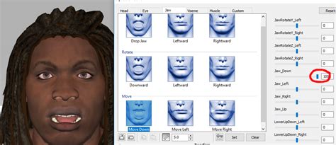 Mixamo Face Bone Mapping
