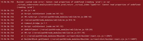 Weird Errors On Deploy To Vercel Bugs Forum