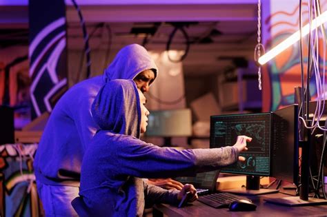 free photo hackers breaking into government server