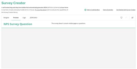 preview empty placeholder message position is off · issue 4368 · surveyjs survey creator · github