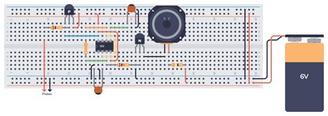 555 Timer Continuity Tester 555 Timer Continuity Tester