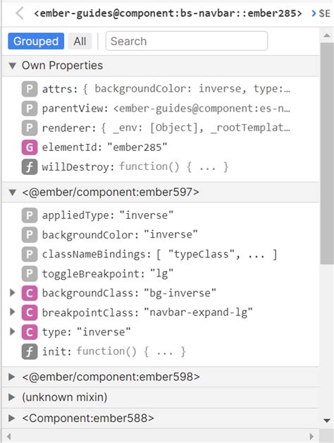 Object Inspector Ember Inspector Ember Guides