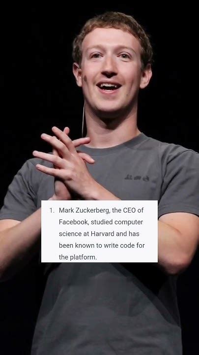 Billionaire Who Started Coding In Their Teen Age💖 Youtube