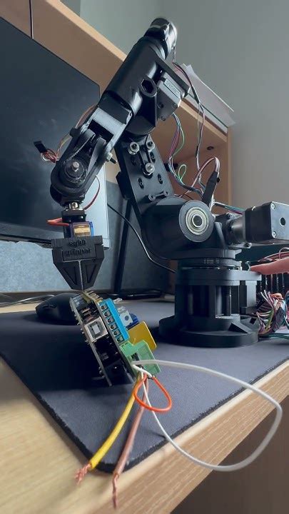 Another Crazy Demo Of My Arm 😮‍💨😮‍💨🐐 3dprinting Arduinorobot Robotic 3dprinted Robotics