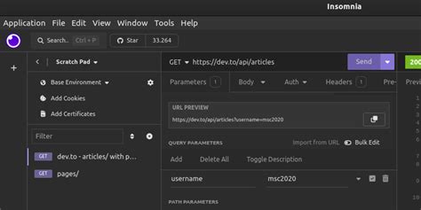 como exportar um csv com dados dos meus posts no dev usando sua api