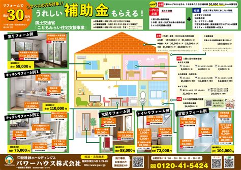 こどもみらい住宅支援事業をつかってリフォーム