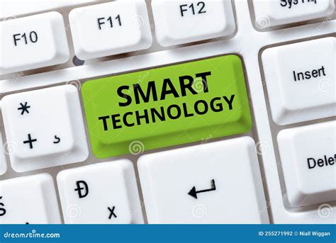 Text Showing Inspiration Smart Technologygadgets Or Device That Has A Built In Computer Or Chip