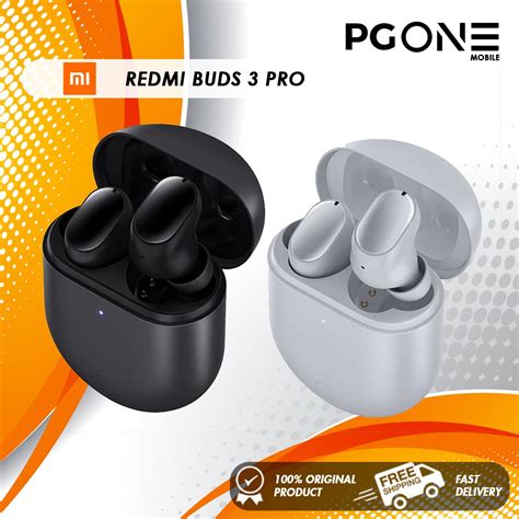 Xiaomi Redmi Buds 3 Pro Dual Device Connect Wireless Charging 28h Battery Life Shopee