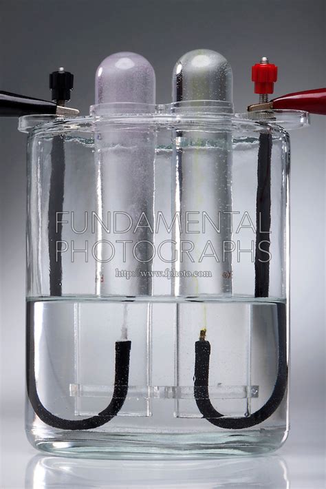 Electrolysis Potassium Iodide Science Fundamental Photographs The