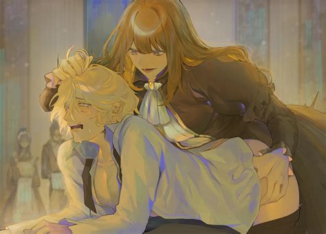 Rule 34 Catherine Limbus Company Futa On Male Implied Futanari Implied Sex Limbus Company