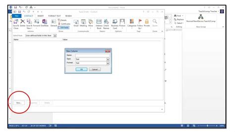 How To Create New Contacts In Outlook 2013 Teachucomp Inc