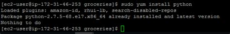 How To Install Python 3 On Aws Linux Rhel Free Tier Stack Overflow