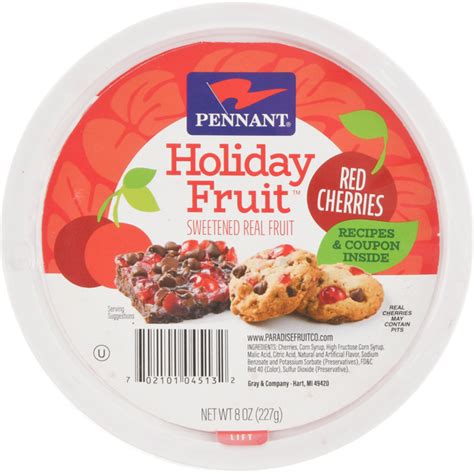 Save On Pennant Holiday Fruit Red Cherries Order Online Delivery Food