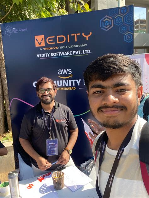 Shubh Patel On Linkedin Vedity Tridhyateech Aws Awscommunity