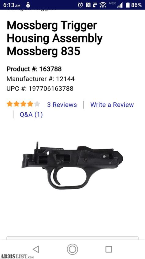 Mossberg 835 Trigger Assembly Diagram At Staci Clarke Blog