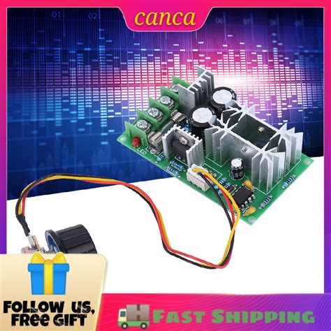 [ready Now] Dc 9 60v 20a Electric Motor Speed Controller Board Pwm