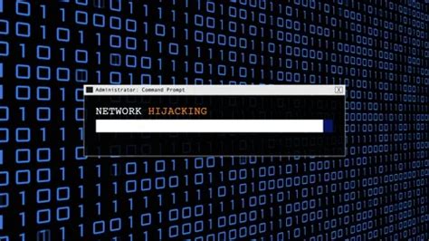 Hacking Cyber Crime Abstract Blue Binary Stock Video Pond5