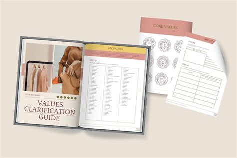 Values Clarification Guide Personal Growth Tool Life Purpose Self