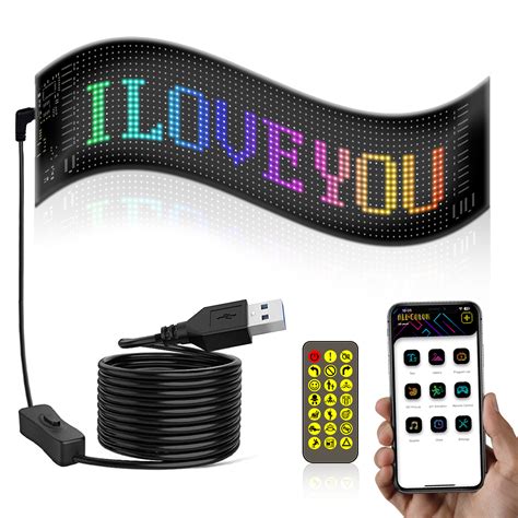 2064 Pixels RGB Programmable LED Matrix Panel Shine Lighting