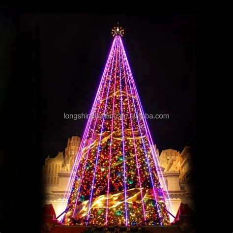 Giant Outdoor Led Lighting Christmas Tree With Light Show