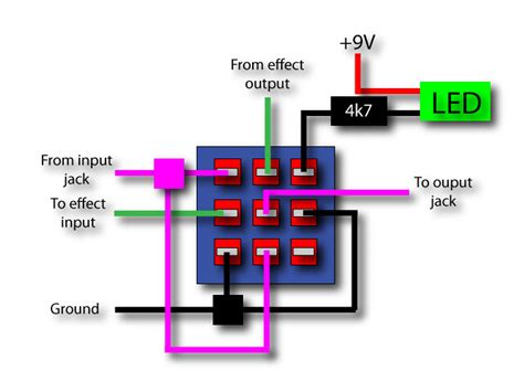 3pdt Wiring Layout This Picture Shows A Typical Wiring Arr Flickr