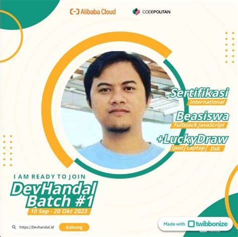 ilham maulana on linkedin codepolitan devhandal developerhandal teknologi beasiswaprogramming…