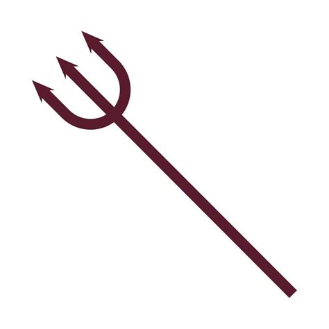 Pitchfork Icon Isolated 11484391 Vector Art At Vecteezy