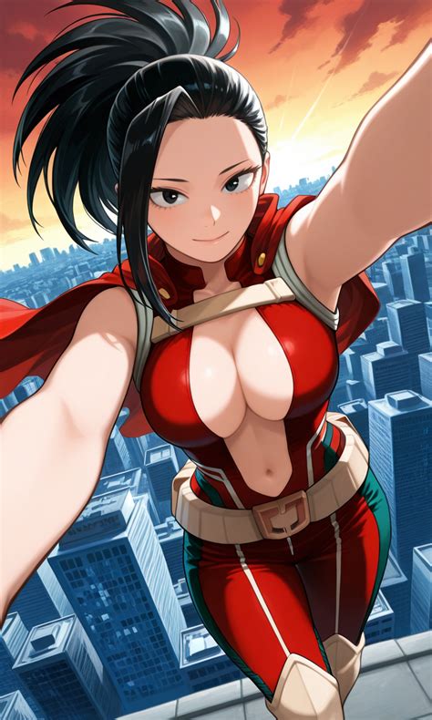 Yaoyorozu Momo Aiイラストモデル Pixai