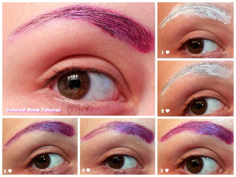 Luhivys Favorite Things Colored Gradient Brow Tutorial