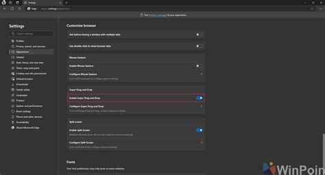 Cara Aktifkan Super Drag And Drop Di Microsoft Edge Winpoin