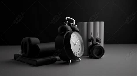 생동감 넘치는 3d 달력과 알람 시계 아이콘 배경으로 데스크탑을 향상하세요 달력 배경 아이 배경 3d 아이 배경 이미지 Hd 달력 아이 3d 아이 배경 사진 무료