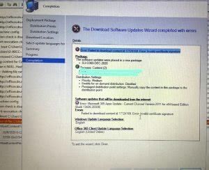 Invalid Certificate Signature Error Is Coming While Downloading The Office Updates I Am Using