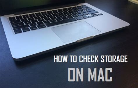 How To Check Storage On Mac Techbout