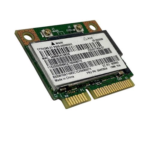 Placa Wifi Notebook Wireless Dual Band Ghz Bluetooth Seven Distribuidora De