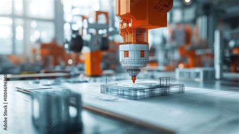 Concept Of Rapid Prototyping With 3d Printing And Cad Designs For