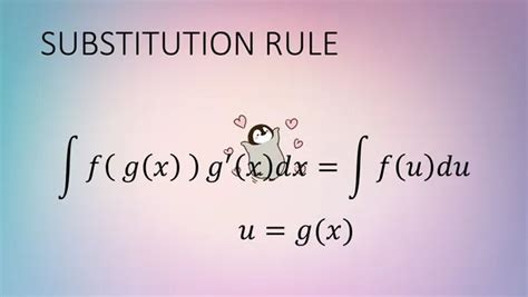 Substitution Rule