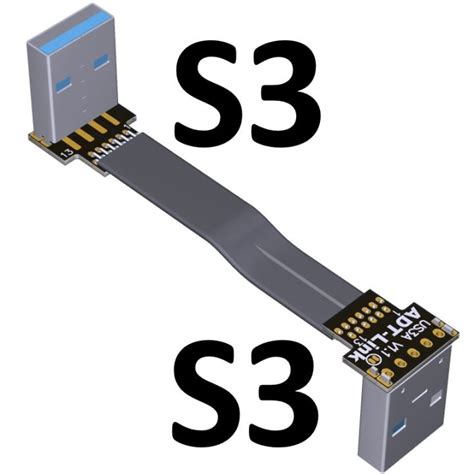Usb Ribbon Cable Flat Emi Shielding Fpc Extension Cable Usb 3 0 90