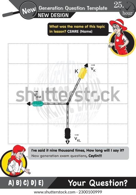 Physics Subject Vectors Next Generation Problems Stock Vector Royalty Free 2300100999