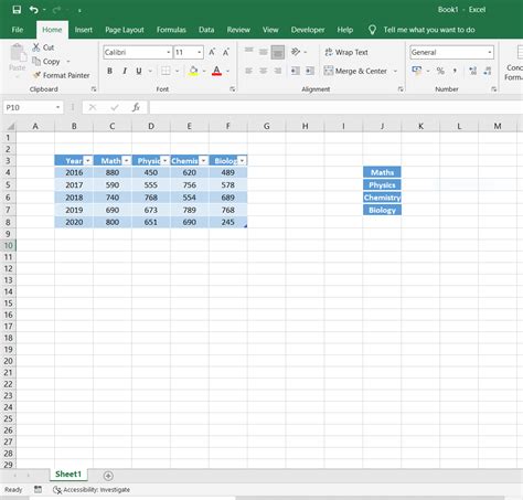 How To Create Interactive Charts In Excel Geeksforgeeks